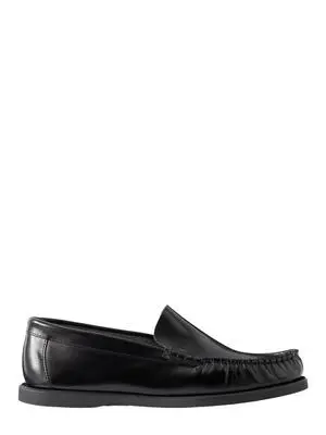 Mr P. City Leather Loafers - Black