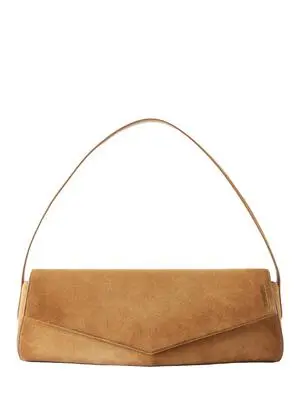 JIL SANDER Kante Shoulder Bag - Brown