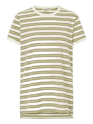 SANDERLAK SANDERLAK Striped Cotton-Jersey T-Shirt