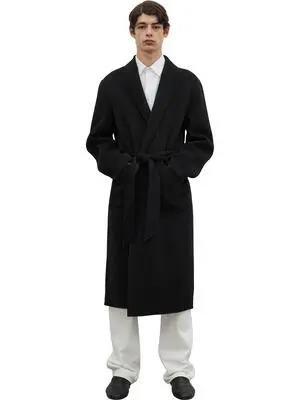 TOTEME Robe Doublé Coat - Black