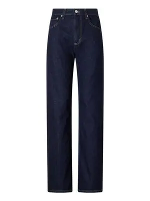 TWP Kent St Mid-rise Straight-leg Jeans - Blue
