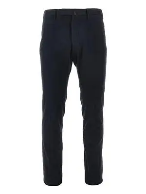 Incotex Stretch Cotton '30' Slim Fit Trousers - Blue