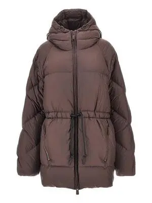 Bacon W Owl Coat Fc Down Jacket Brown