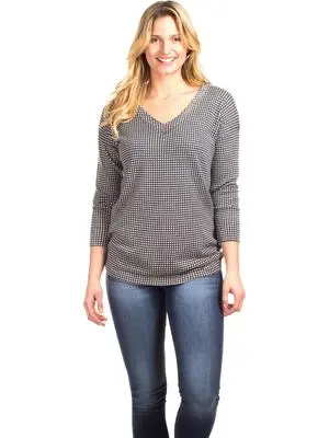 DUFFIELD LANE Hampton Sweater - Check