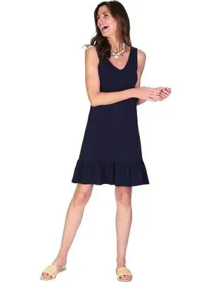 DUFFIELD LANE The Layla Dress - Navy