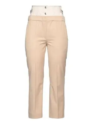 Sportmax Solid-color Casual Trousers - Beige