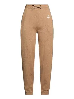 Isabel Marant Étoile Solid Color Casual Trousers  Camel