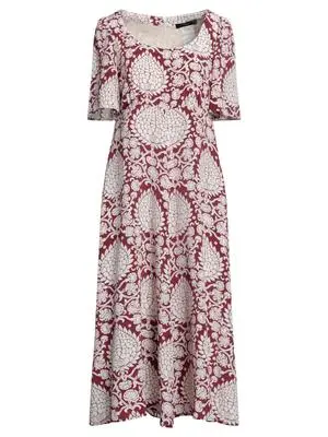 Max Mara Color-blocked Dress - White