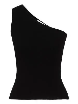MAX MARA Solid Color One-shoulder Tops 