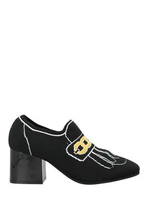 Marni Jacquard-knit Loafers - Black