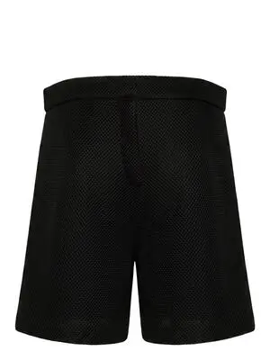 Max Mara Solid Color Shorts - Black