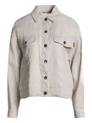 Brunello Cucinelli Minimalist Single-breasted Jacket - Grey