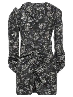 Isabel Marant Étoile Satin Bodycon Dress - Black