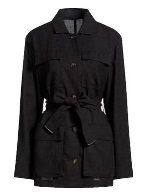 Brunello Cucinelli Wool Waistfitted Jacket - Black