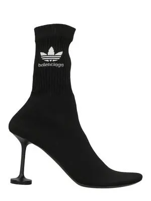 Balenciaga Solid-colored Ankle Boots - Black