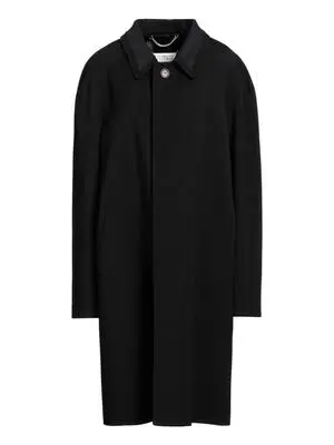 MAISON MARGIELA Single-breasted Twill Coat - No