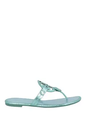 TORY BURCH Flat Metallic Thong Sandals