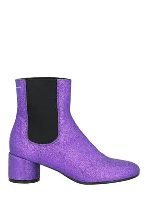 MAISON MARGIELA Glittered Ankle Boots - No