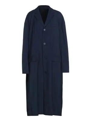 Balenciaga Solid-colored Long-sleeved Suit Jacket - Blue