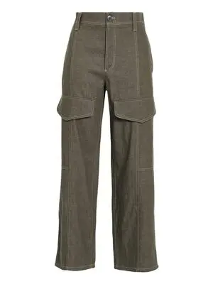 Brunello Cucinelli Gabardine Straight Trousers - Green