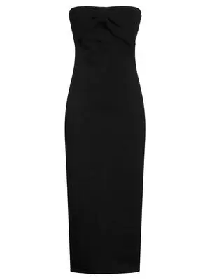 Chloé Sleeveless Off-shoulder Dress - Black