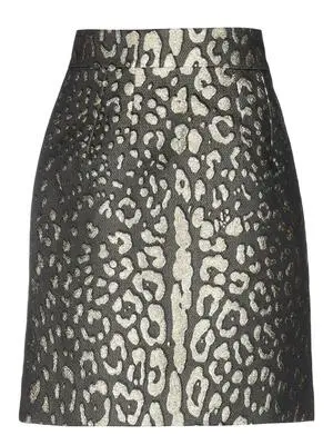 DOLCE & GABBANA Leopard-print Jacquard Umbrella Skirt