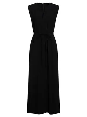 Rag & Bone Crepe Flared Maxi Dress - Black