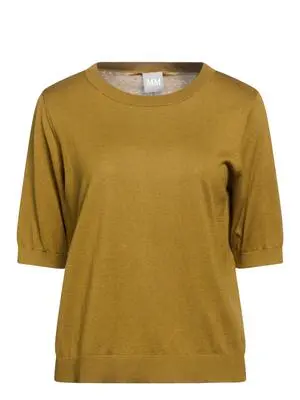 Max Mara Max Mara Minimalist Short-Sleeve Knit Top Brown