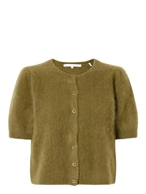 FRAME Frame Wool And Cashmere-Blend Cardigan No