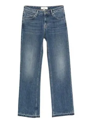 BA&SH Faded-detail Denim Trousers