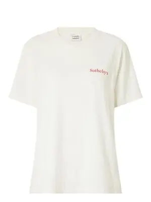FRAME Frame Printed Cotton-Jersey T-Shirt No