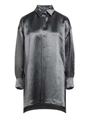 Max Mara Solid Colour Shirts Blouses - Gray