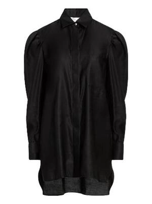 Max Mara Solid Colour Shirts Blouses - Black