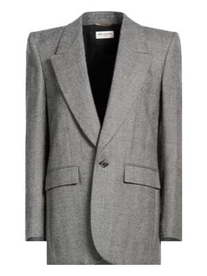 SAINT LAURENT Plaid Blazer