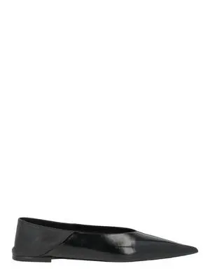 Saint Laurent Pointed-toe Ballet Flats - Black