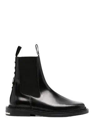 TOGA VIRILIS Studded Chelsea Boots - Black