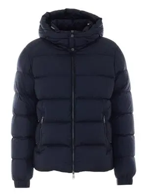 Add Long-sleeved Down Jacket - Black