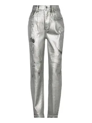 DOLCE & GABBANA Metallic Denim Jeans