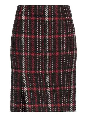 Marni Plaid Midi Skirt - Red