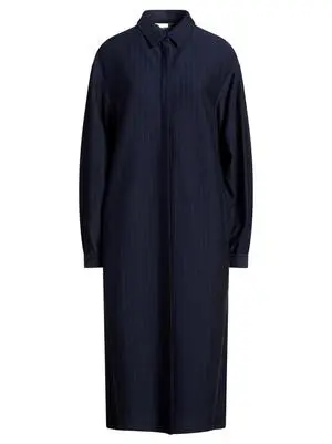 Max Mara Striped Shirt Dress - Blue