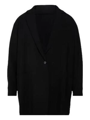 Max Mara Solidcolor Suit Coat - Black