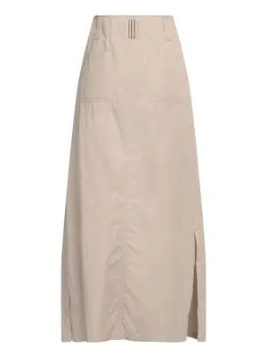 Brunello Cucinelli Solidcolor Aline Skirt - Nude