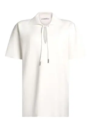 Max Mara Max Mara Short-Sleeved Polo White