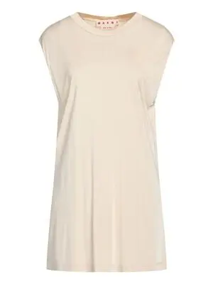 Marni Sleeveless Solid-colored Knit Top - Camel