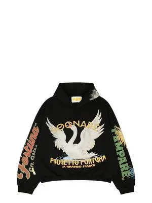 PDFCHANNEL Graphic-print Hoodie - Black