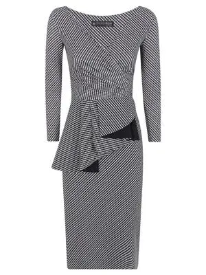 Chiara Boni La Petite Robe Ariane Pinstripe Dress - Houndstooth