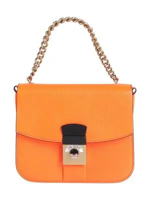 MAISON MARGIELA Small Two-tone Woven Tote Bag - Orange