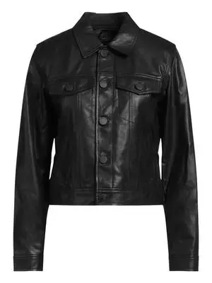 Rag & Bone Minimalist Leather Jacket - Black