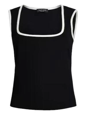 Rag & Bone Minimalist Sleeveless Top - Black