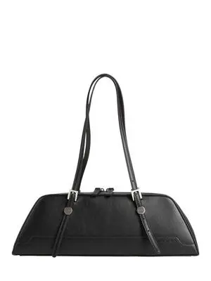 Marni Solid Color Shoulder Bags - Black